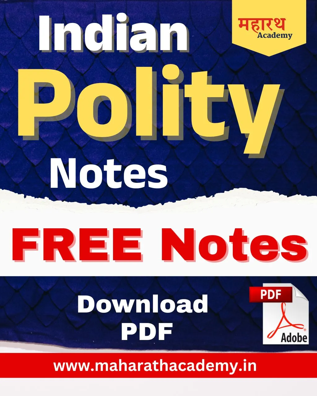 Polity Handwritten Notes in Hindi PDF Download | Best Study Material ...